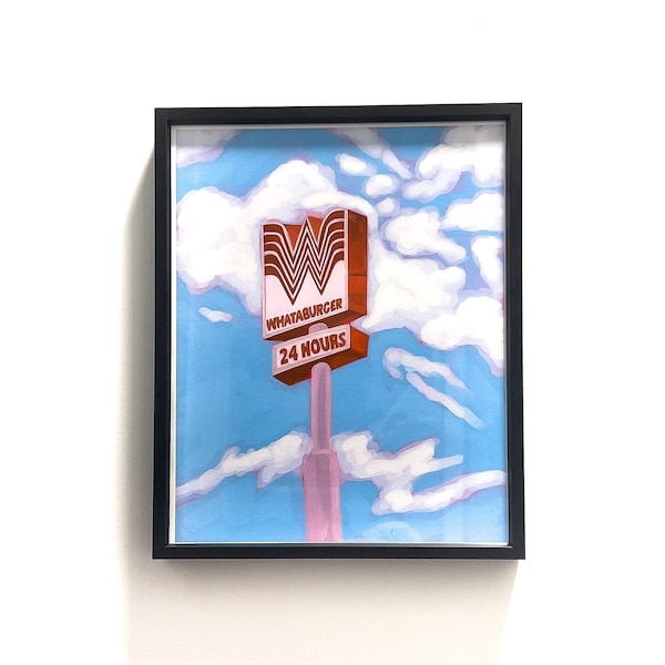 Whataburger Art - Etsy