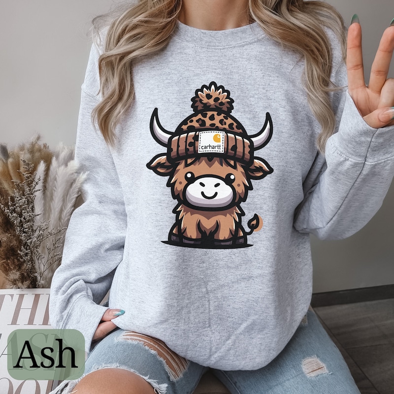 Cow Sweater - Etsy