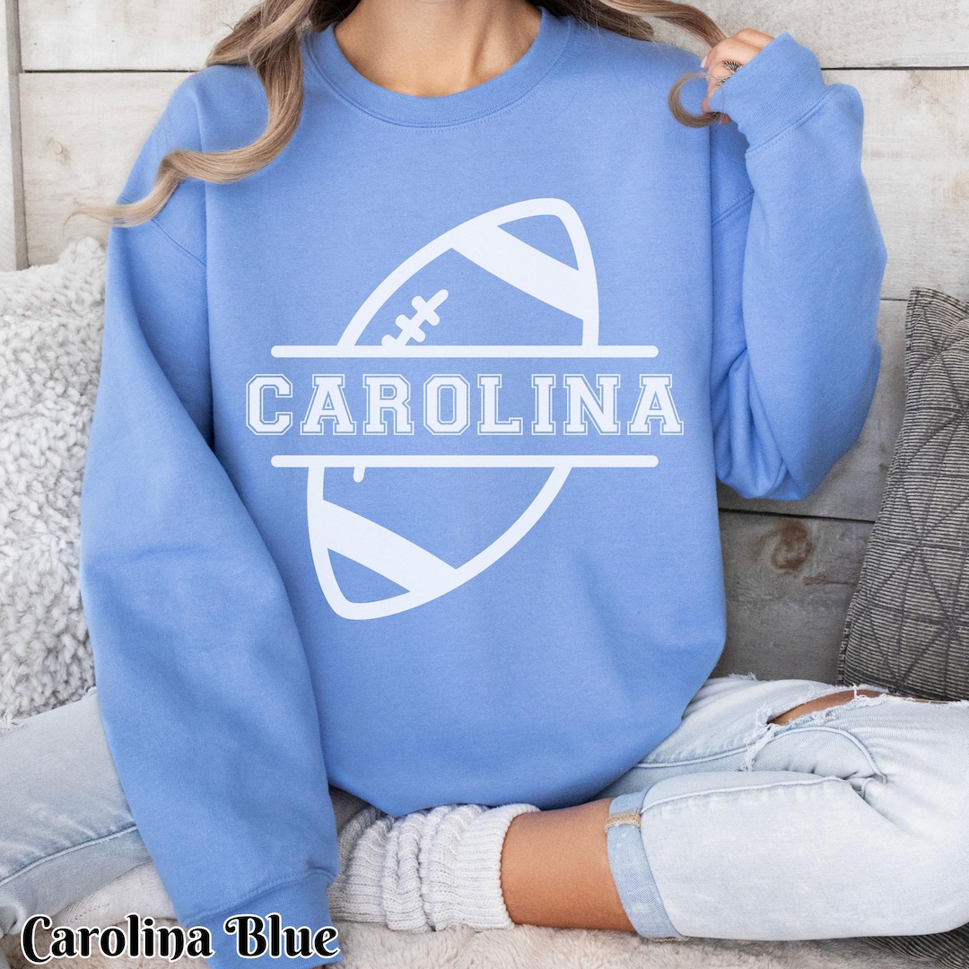 Carolina Football Shirt, Carolina Sport Sweatshirt, North Carolina Crew ...