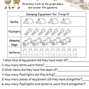 Huge 1st and 2nd Grade Summer Bundle Packet 96 PAGES Math and Literacy ...