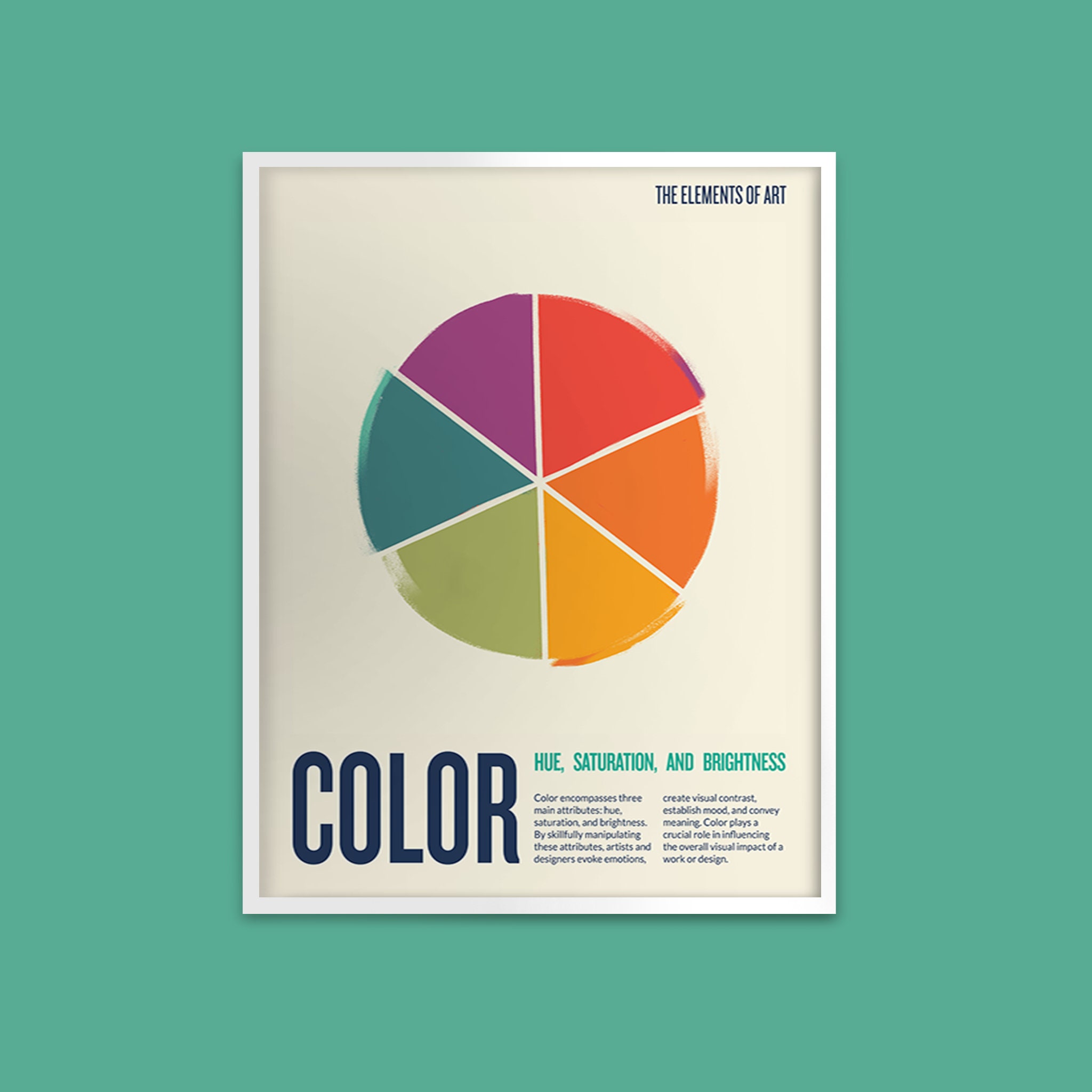 Elements of Art Posters - Etsy