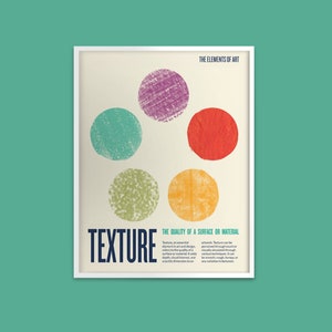 Elements of Art Posters - Etsy