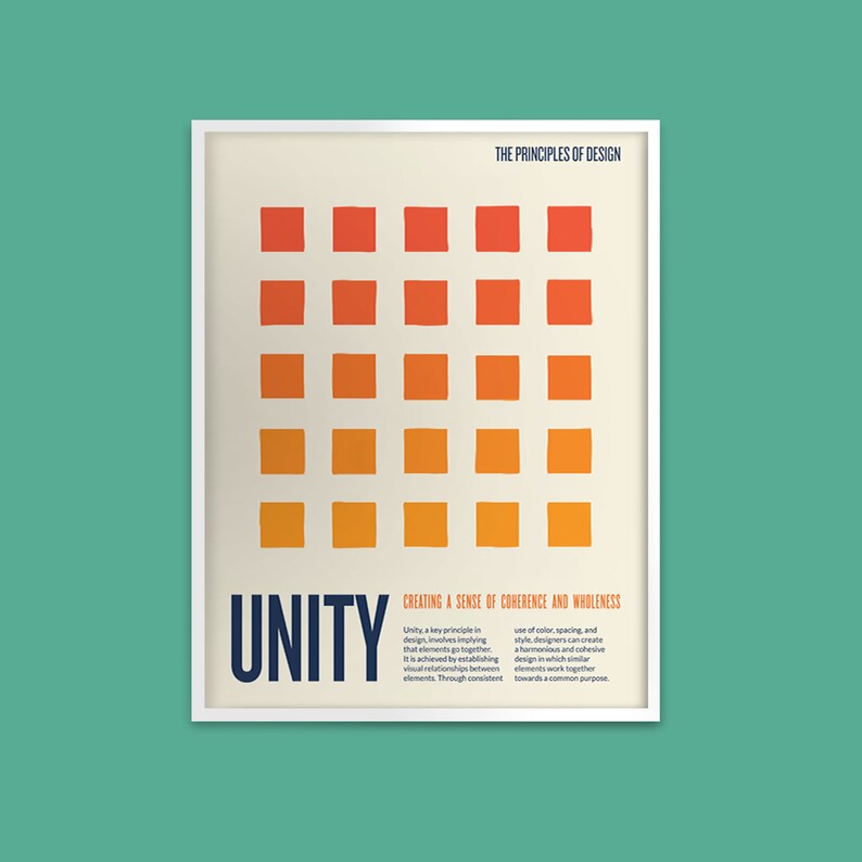 Principles of Design Posters - Etsy