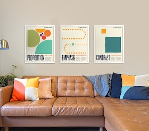 Elements and Principles of Art and Design Poster - Etsy