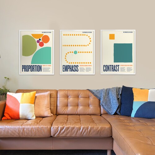 Elements and Principles of Art and Design Poster - Etsy