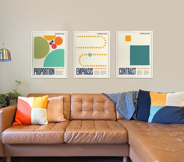 Elements and Principles of Art and Design Poster - Etsy