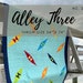 Alley Three Quilt Pattern // Kayaks Design Sewing Pattern Throw Size ...