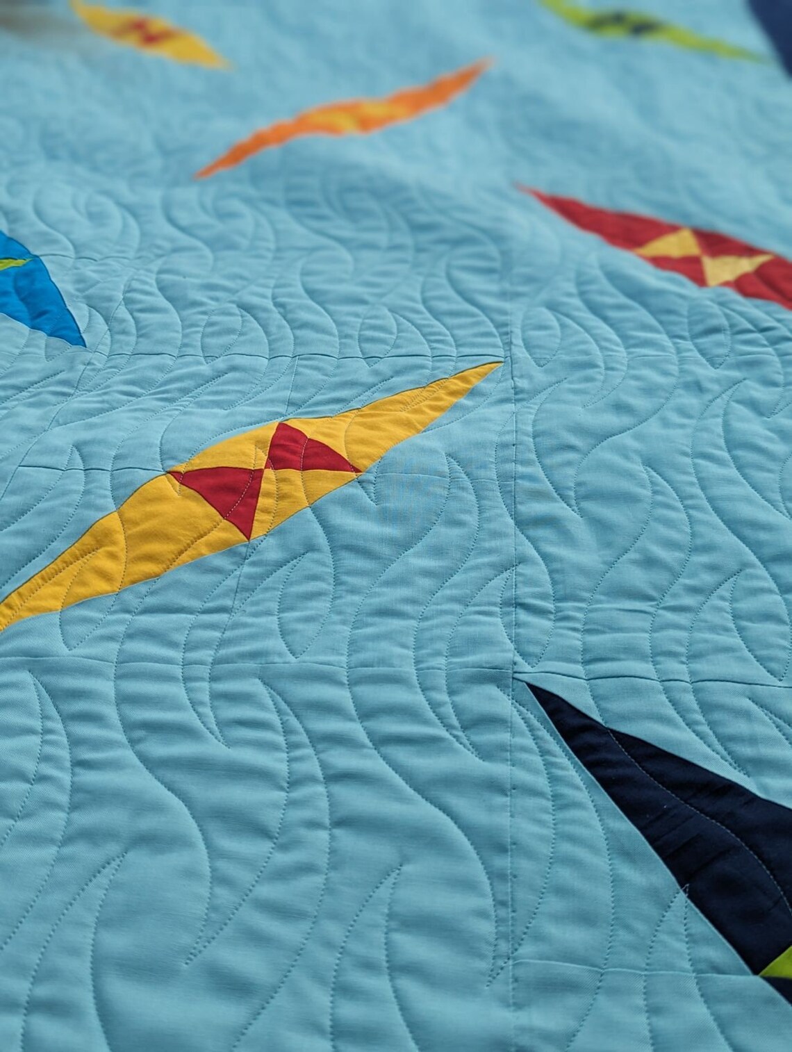 Alley Three Quilt Pattern // Kayaks Design Sewing Pattern Throw Size ...