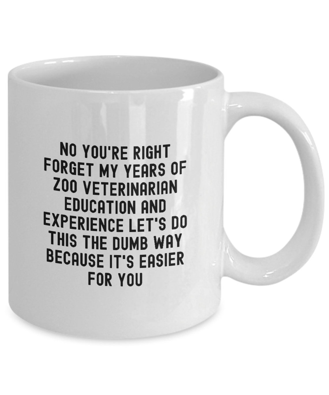Zoo Veterinarian Mug, Zoo Veterinarian Gift, Zoo Veterinarian Coffee ...