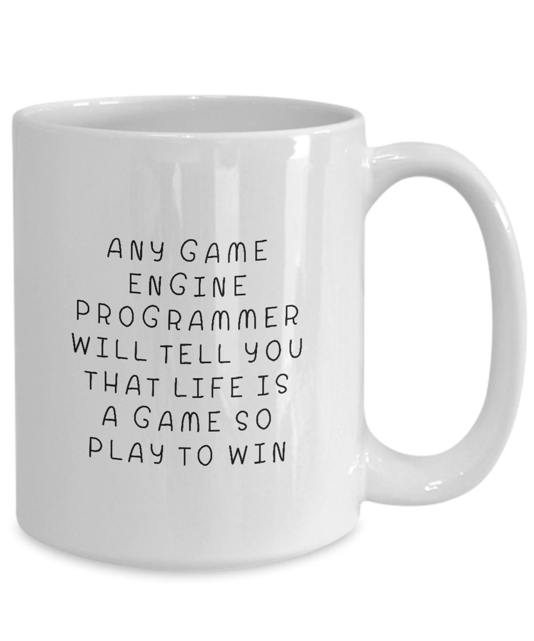 Game Engine Programmer Mug, Game Engine Programmer Gift, Game Engine ...