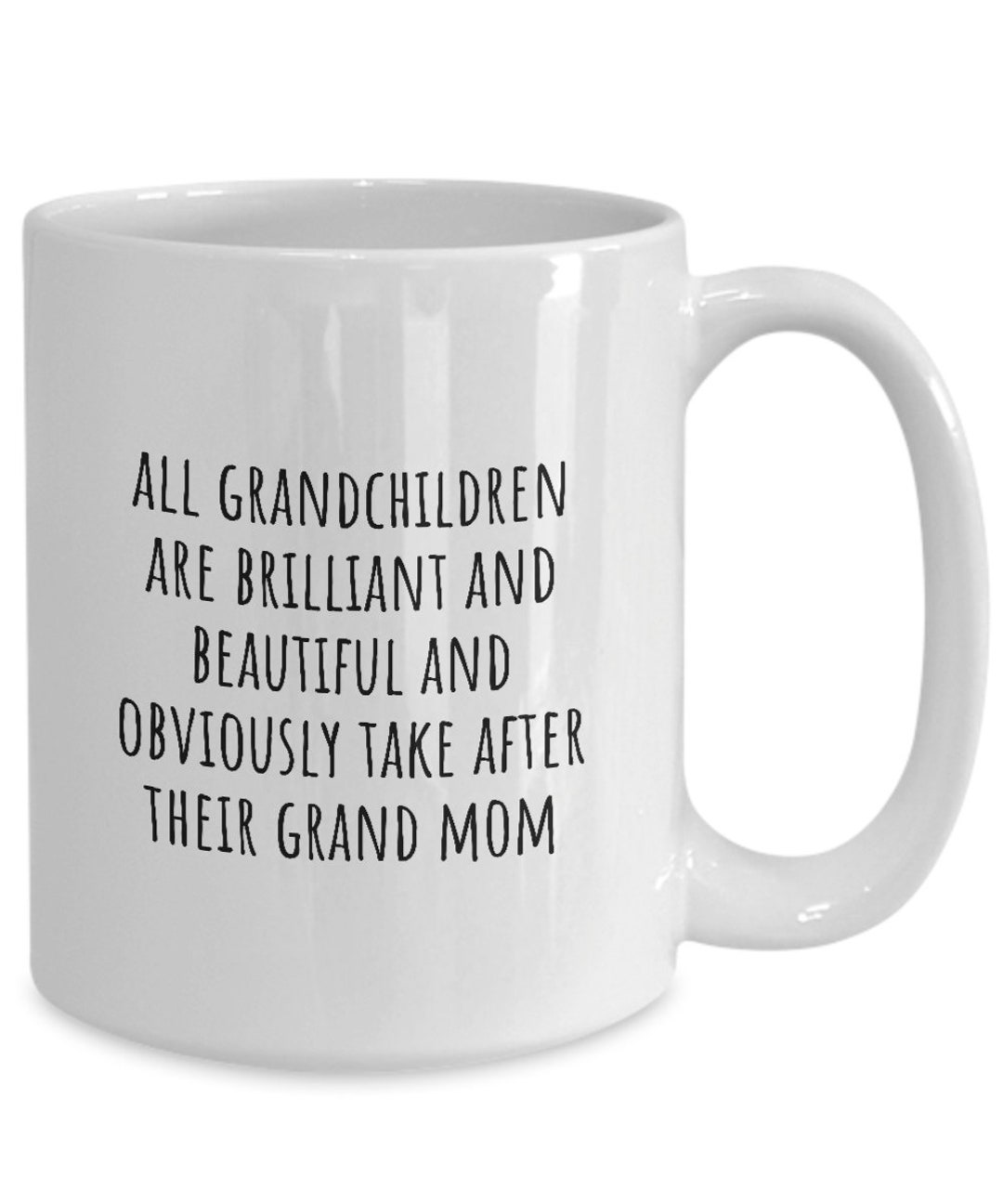 Grand Mom Mug, Grand Mom Gift, Grandma Coffee Cup, Grandmother Birthday ...