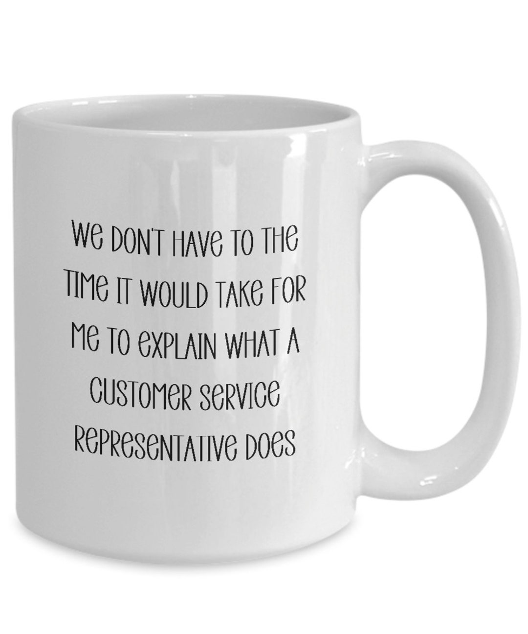 Customer Service Representative Mug, Customer Service Representative ...