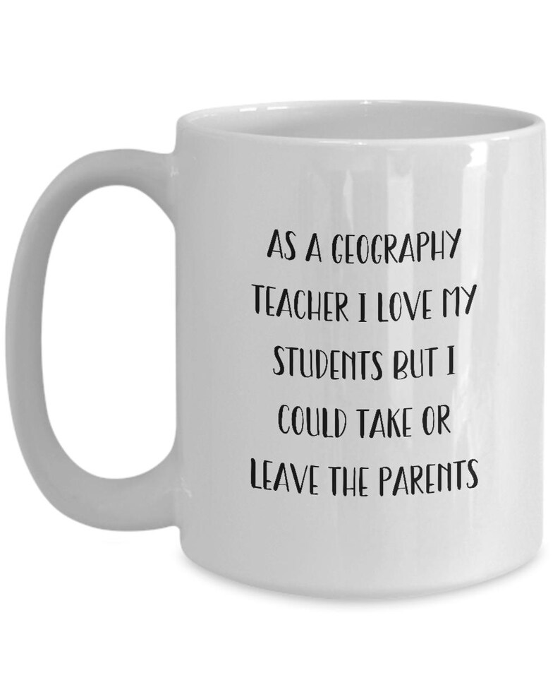 Geography Teacher Mug, Geography Teacher Gifts, Coffee Cup, Gift Ideas ...