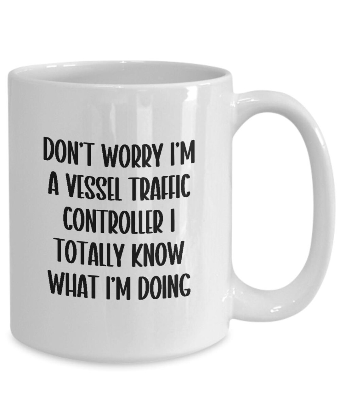Funny Vessel Traffic Controller Mug, Coffee Cup Gifts, Gift Ideas for ...