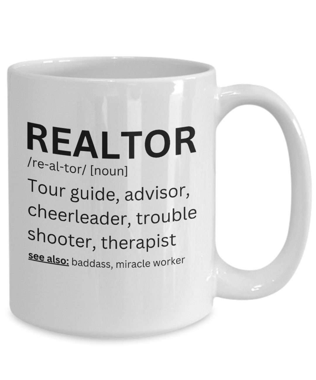 Real Estate Agent Mug, Real Estate Agent Gift, Real Estate Agent Coffee ...