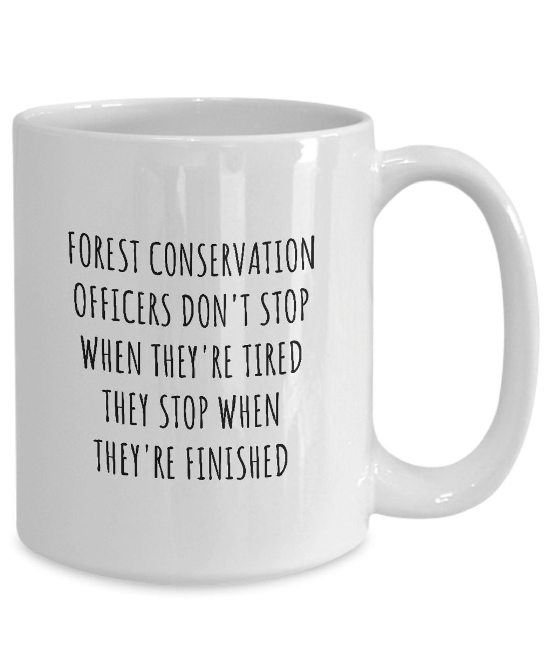 Forest Conservation Officer Mug, Forest Conservation Officer Gift ...