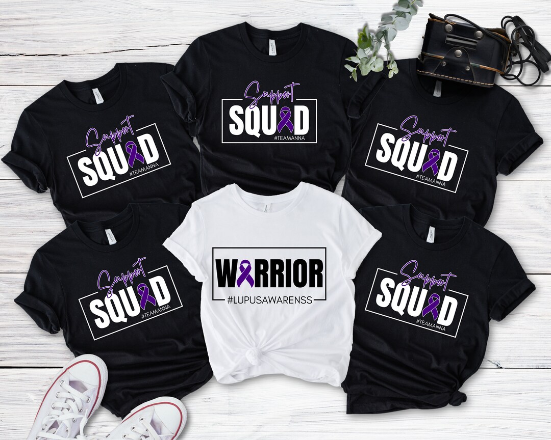 Custom Lupus Shirt, Lupus Awareness Products, Personalized Autoimmune ...