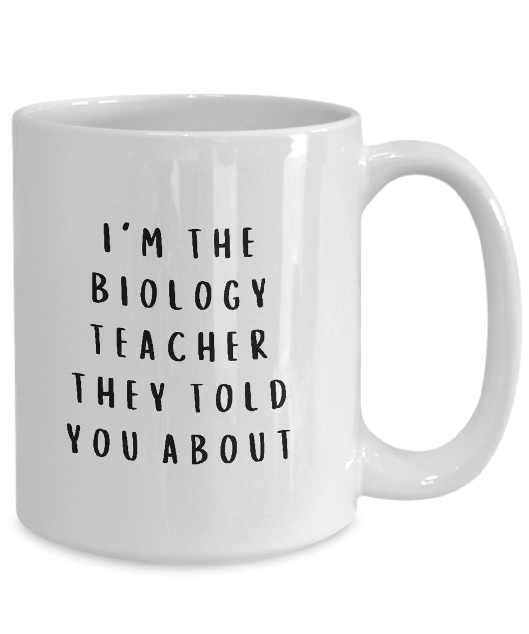 Biology Teacher Mug, Biology Teacher Gift, Biology Teacher Coffee Cup ...