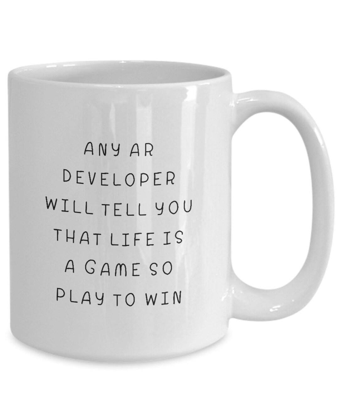 Augmented Reality Developer Mug, AR Developer Gift, Augmented Reality ...