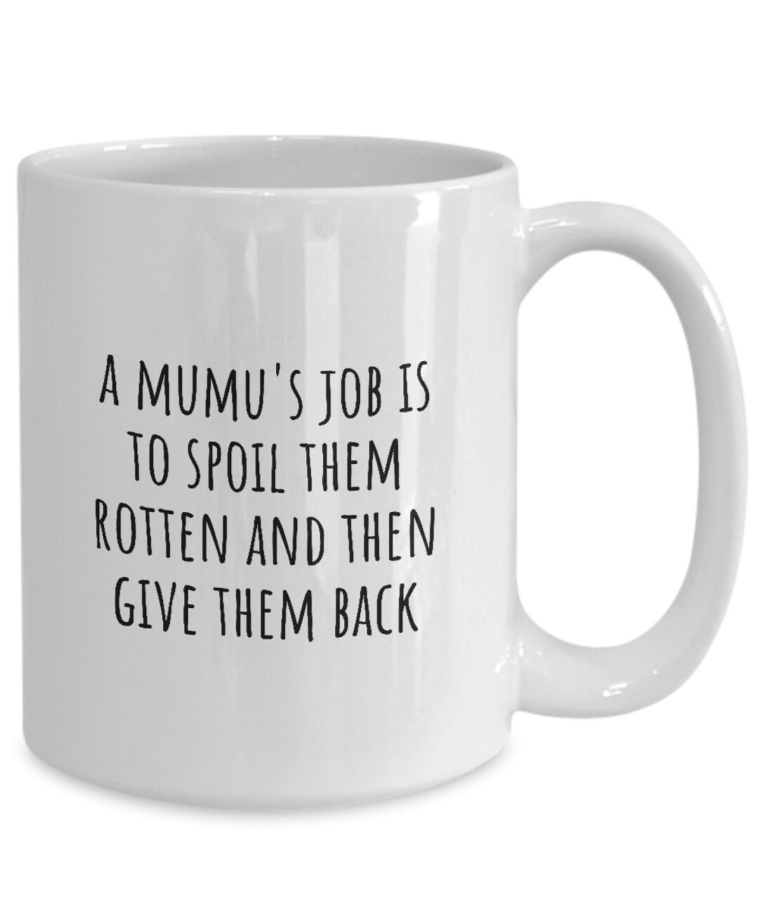 Mumu Mug, Mumu Gift, Grandma Coffee Cup, Grandmother Birthday, Mothers ...
