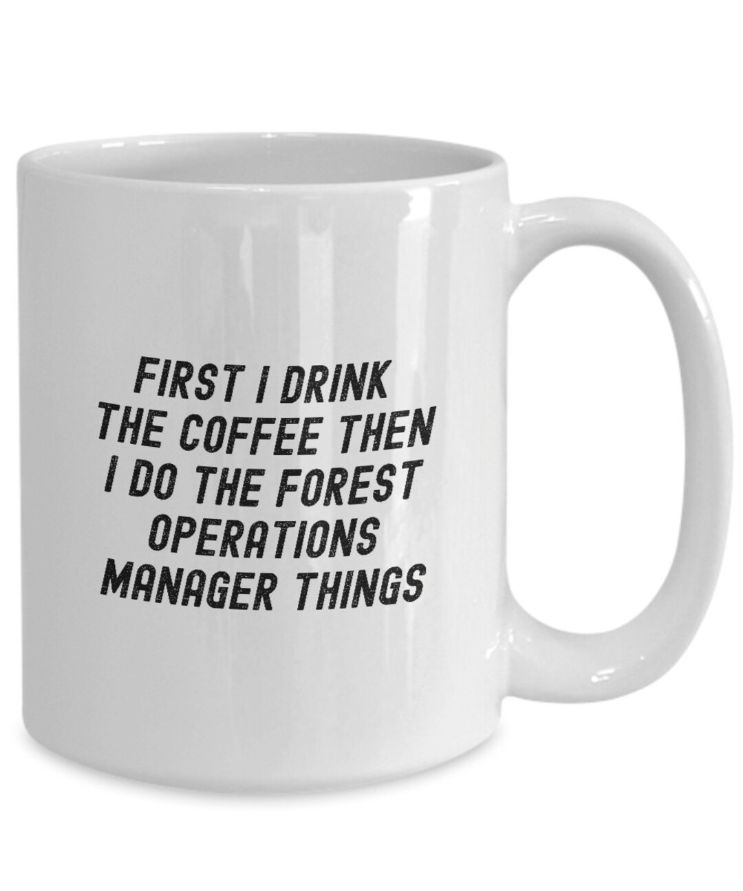 Forest Operations Manager Mug, Forest Operations Manager Gift, Forest ...