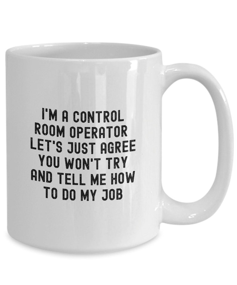 Control Room Operator Mug, Control Room Operator Gift, Control Room ...