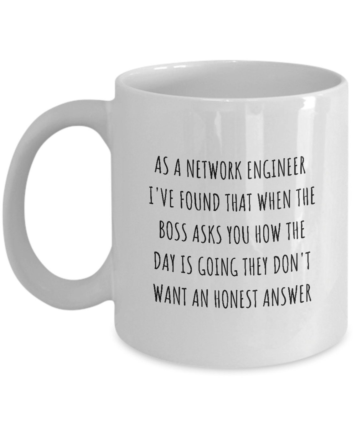 Network Engineer Mug, Network Engineer Gift, Telecommunications Coffee ...