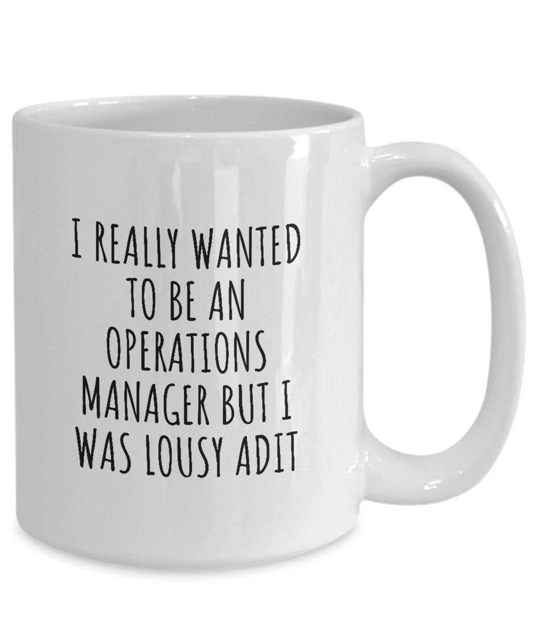Funny Mining Operations Analyst Mug, Coffee Cup Gifts, Gift Ideas for ...