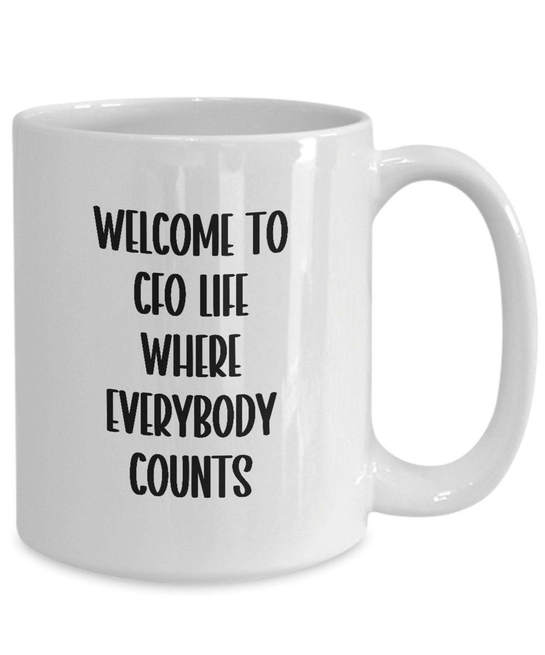 Chief Financial Officer Mug, CFO Gift, Coffee Cup Chief Financial ...