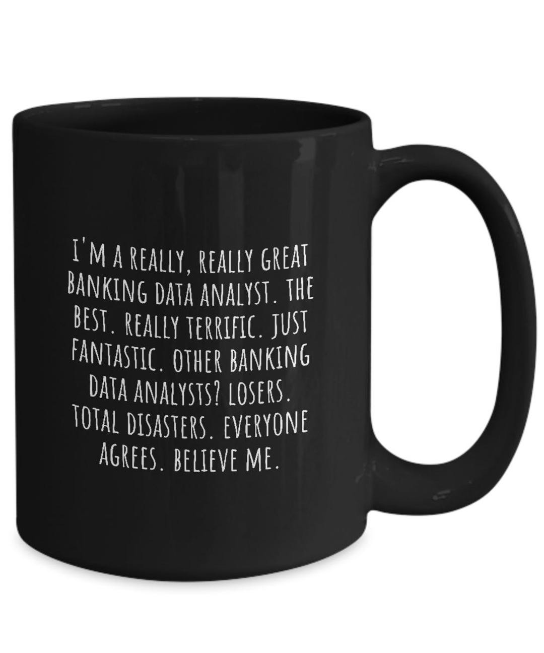 Banking Data Analyst Mug, Banking Data Analyst Gifts, Banking Data ...