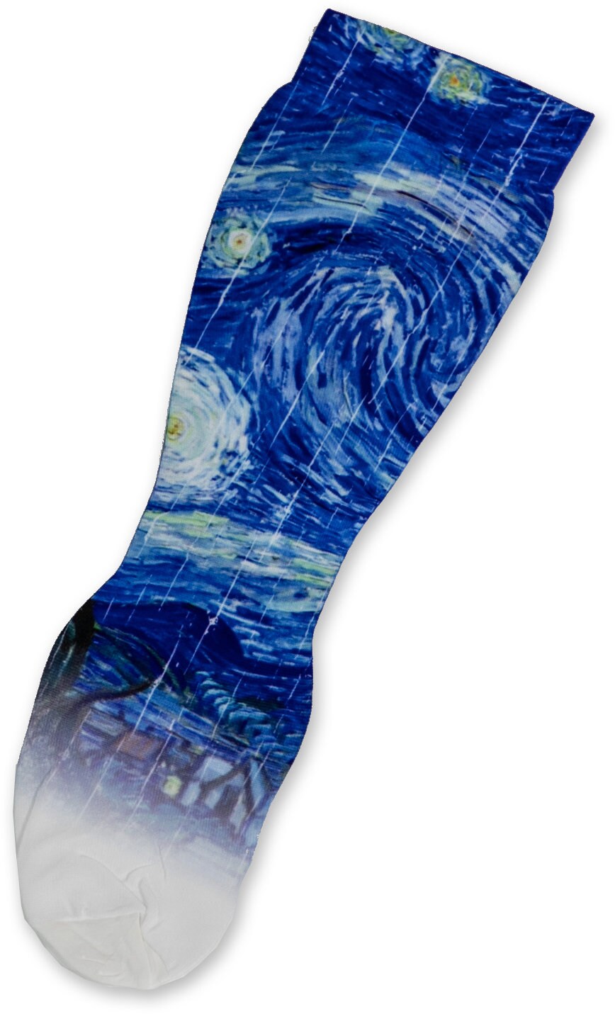 Starry Night Compression Stockings - Etsy