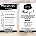 Editable T Shirt Washing Instructions Card Template Canva Template ...