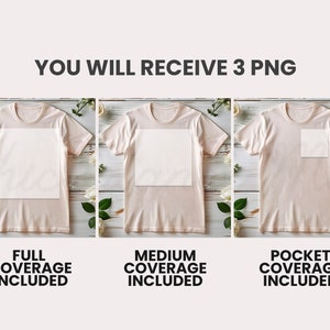 DTF Transfer Mockup, DTF Canva, Natural DTF Transfer Sheet Mockup ...