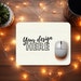 Mouse Pad Mockup White/transparent, JPG & PNG Sublimation Mousepad ...
