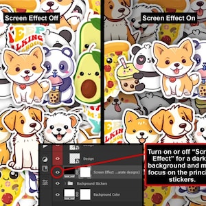 Sticker Pile Mockup, Sticker Mockup, Row of 8, Multiple, Decal Mockup ...