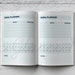 Open Book Mockup PSD, A4, A5 Diary Notebook Sketchbook Calendar Mockup ...
