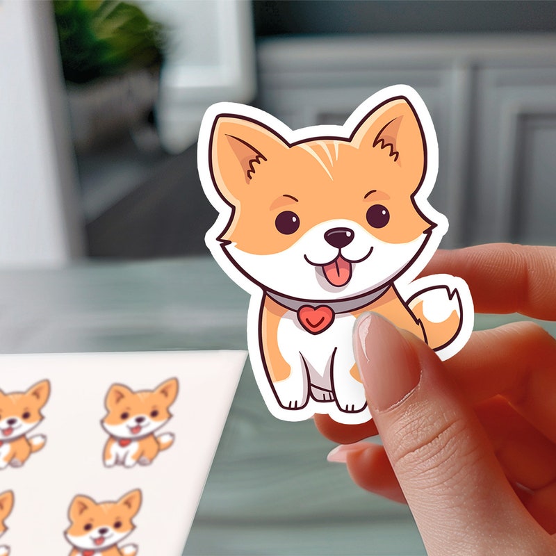 Hand Cut Stickers - Etsy