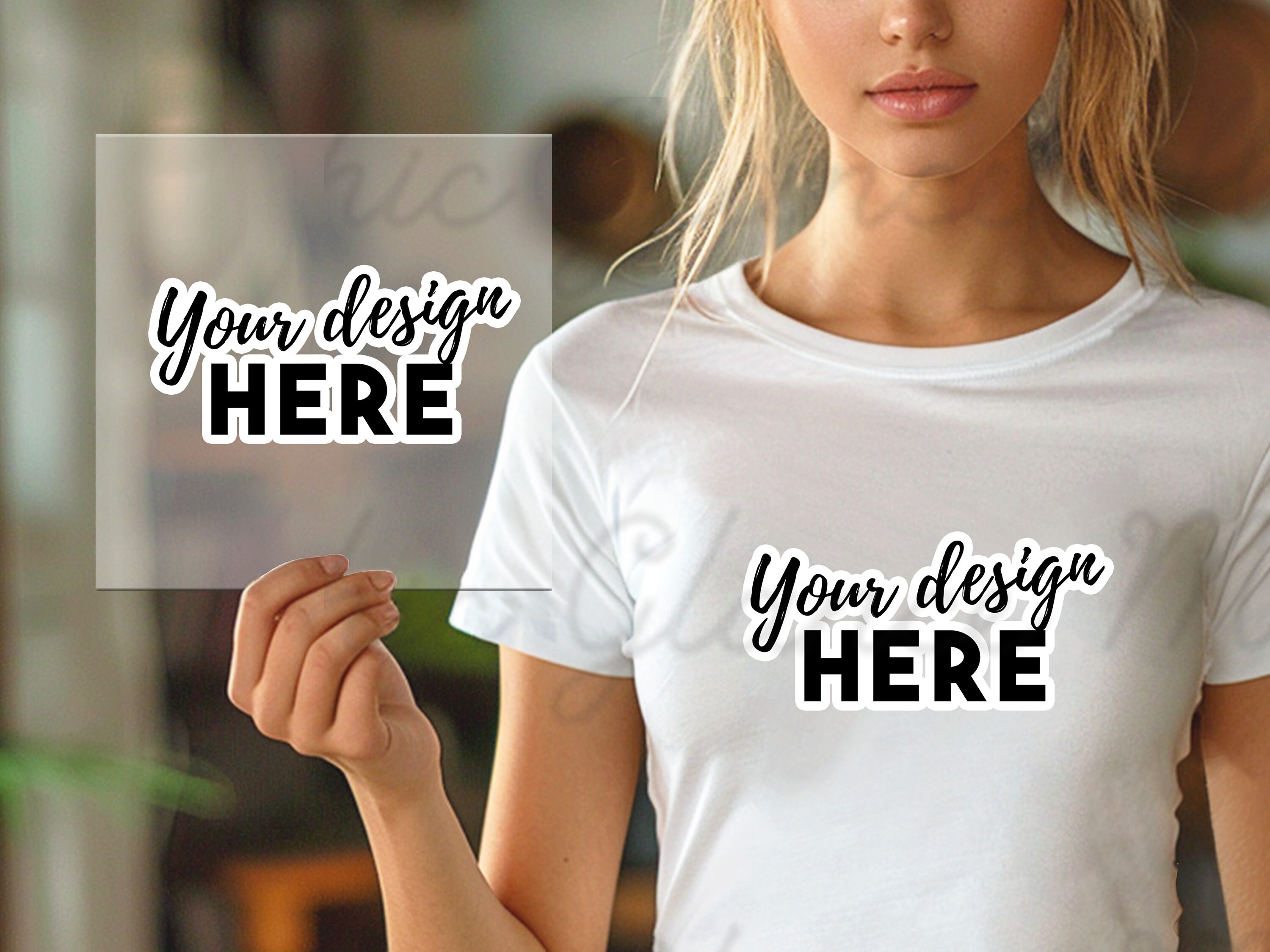 DTF Mockup, PSD & Png, Dtf Transfer Sheet Mockup, Transfer Mockup ...