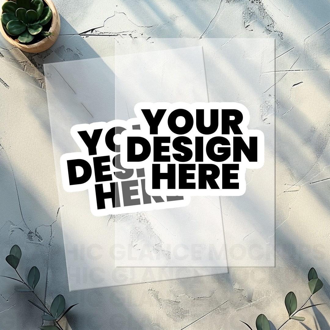 DTF Mockup PSD, Multiple Sheet, DTF Transfer Sheet Mockup, Transfer ...