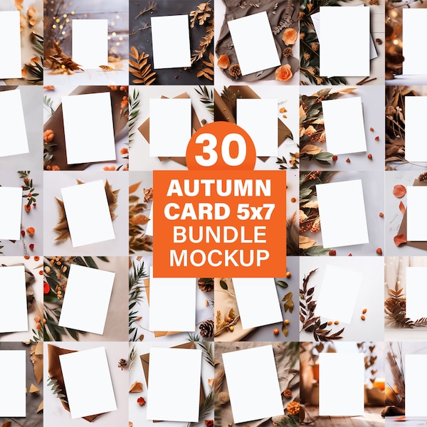 Fall Greeting Card - Etsy