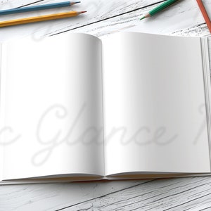 Open Book Mockup PSD A5, A4, Diary Notebook Sketchbook Calendar Mockup ...