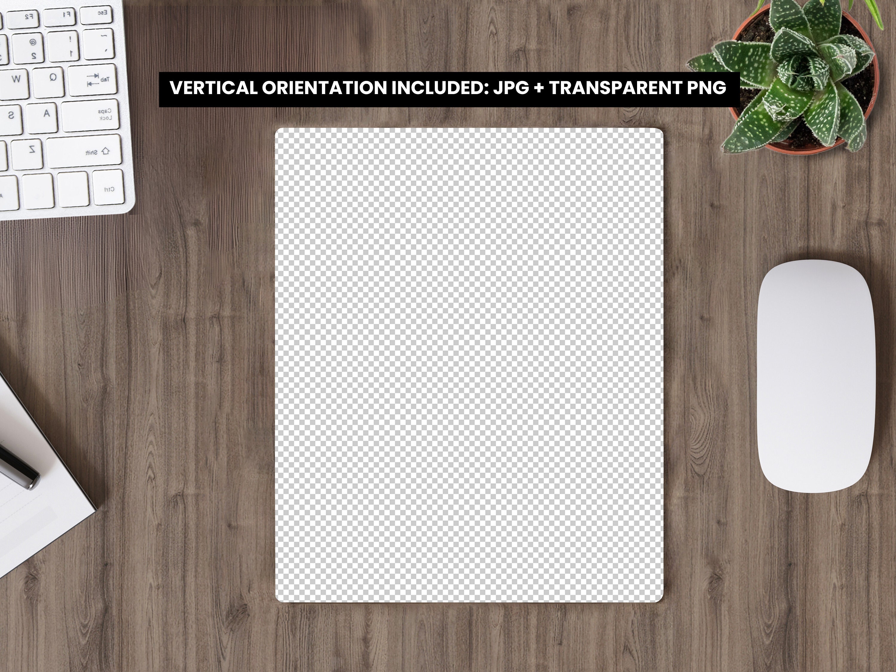Mouse Pad Mockup White/transparent JPG & PNG Sublimation - Etsy