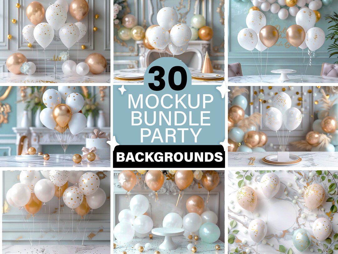 30 Digital Backgrounds, Mockup Bundle, Add Your Own Products, Digital ...