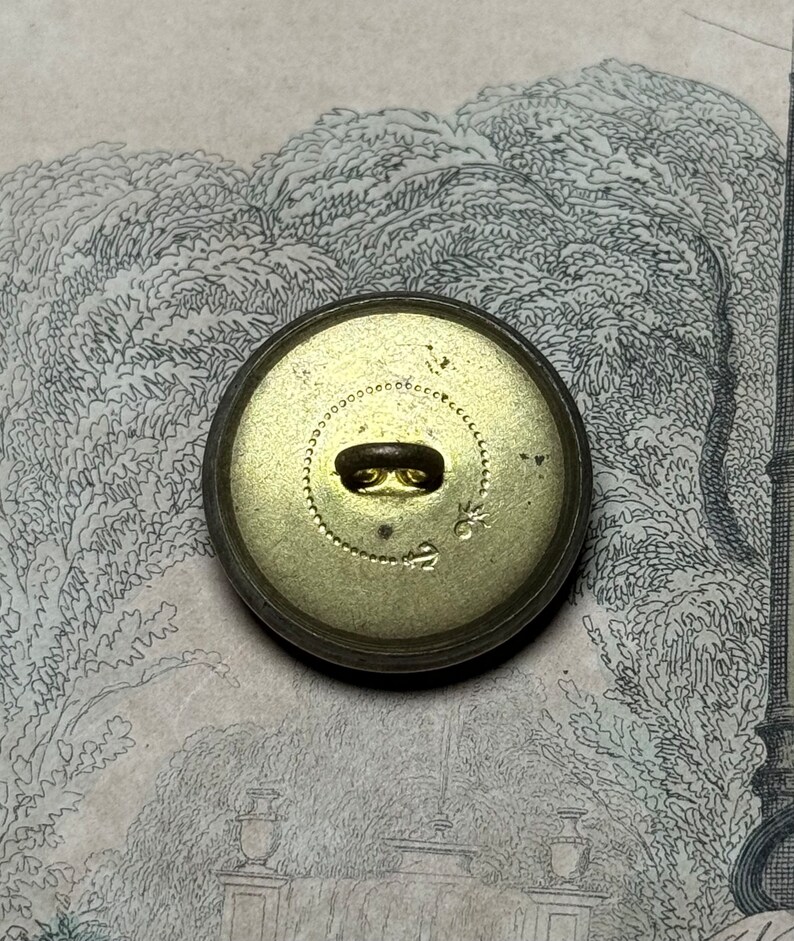 French Button Municipal Police of Lunel Late 19th Century. - Etsy