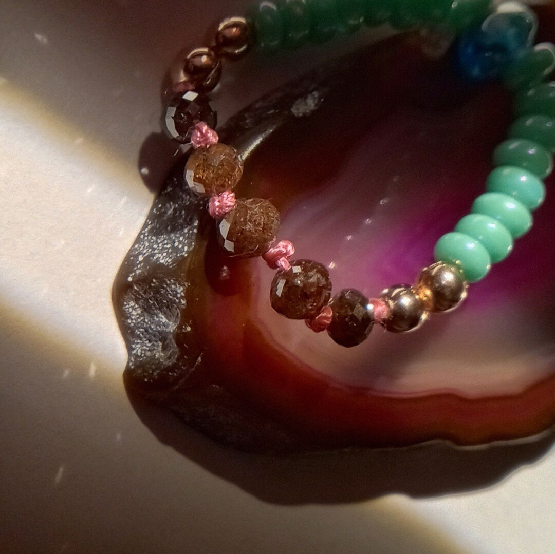 Amazonian Earth, Sparkling Brown Diamond Bead Ring, Timeless Ring ...