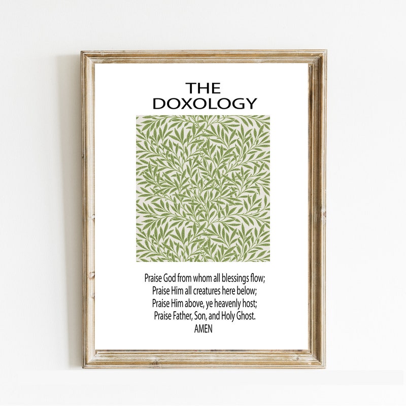Doxology Print - Etsy