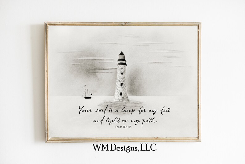 Scripture Wall Art, Bible Verse, Printable, Christian Artwork, Bible ...