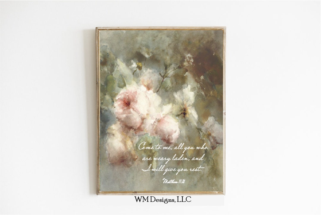 Christian Bible Verse Wall Art, Printable, Scripture Prints, Home Decor ...