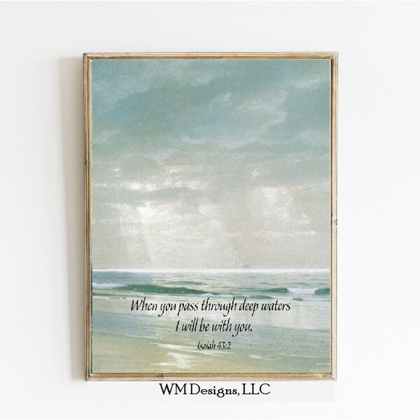 Bible Verse Wall Art - Etsy