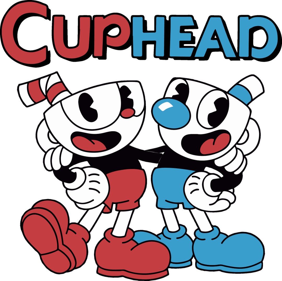 Cuphead svg Mugman svg Cuphead y Mugman svg. svg dxf png eps - Etsy.de